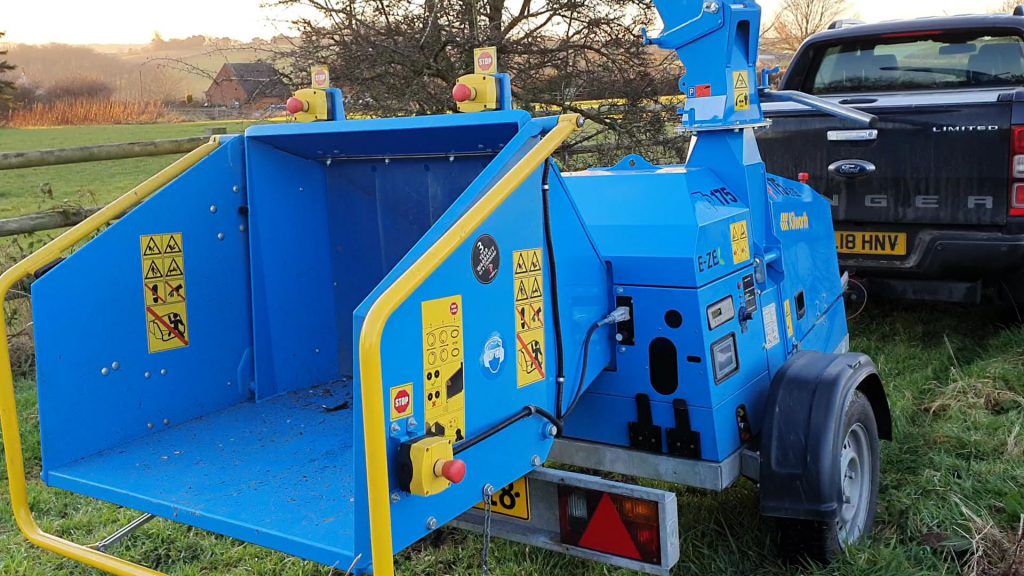 TP 175 E-ZE Zero Emission Wood Chipper – Kilworth
